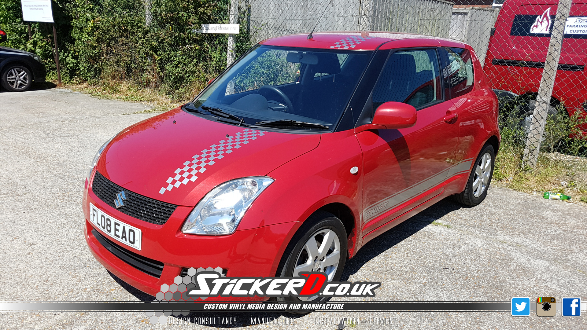 Suzuki Swift makeover – Sticker'D