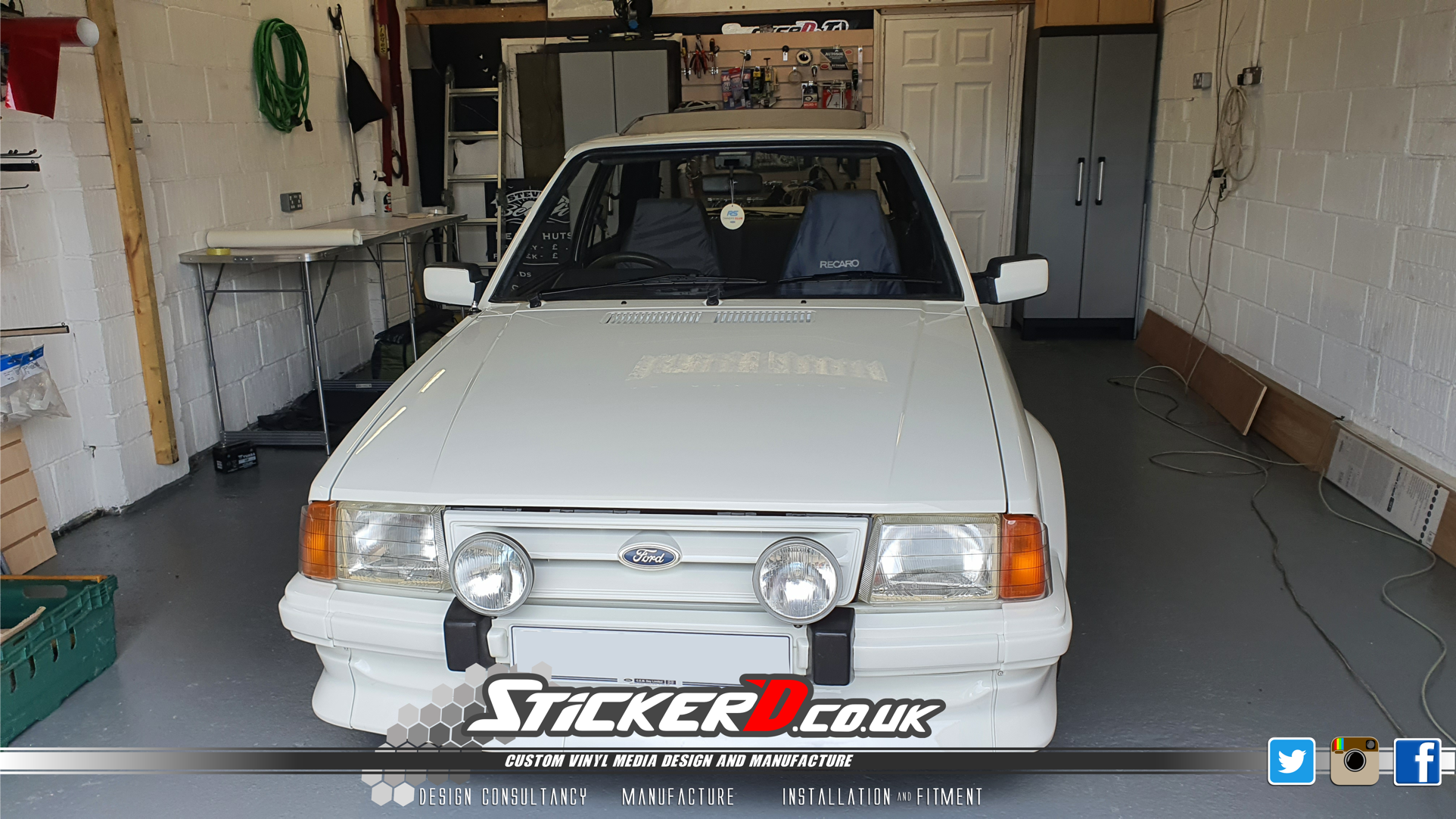 Ford Escort S1 Escort RS Turbo – Sticker'D